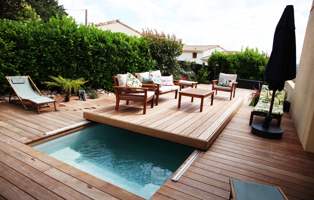 Terrasse mobile piscine - Aqualiss